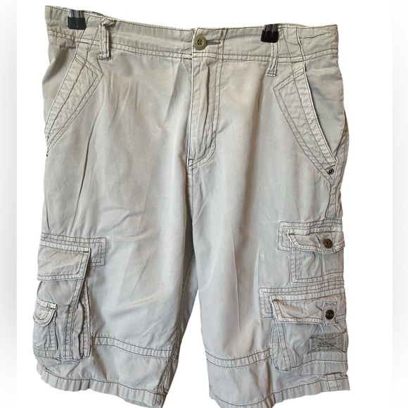 Plugg | Shorts | Mens Light Tan Cargo Shorts | Poshmark